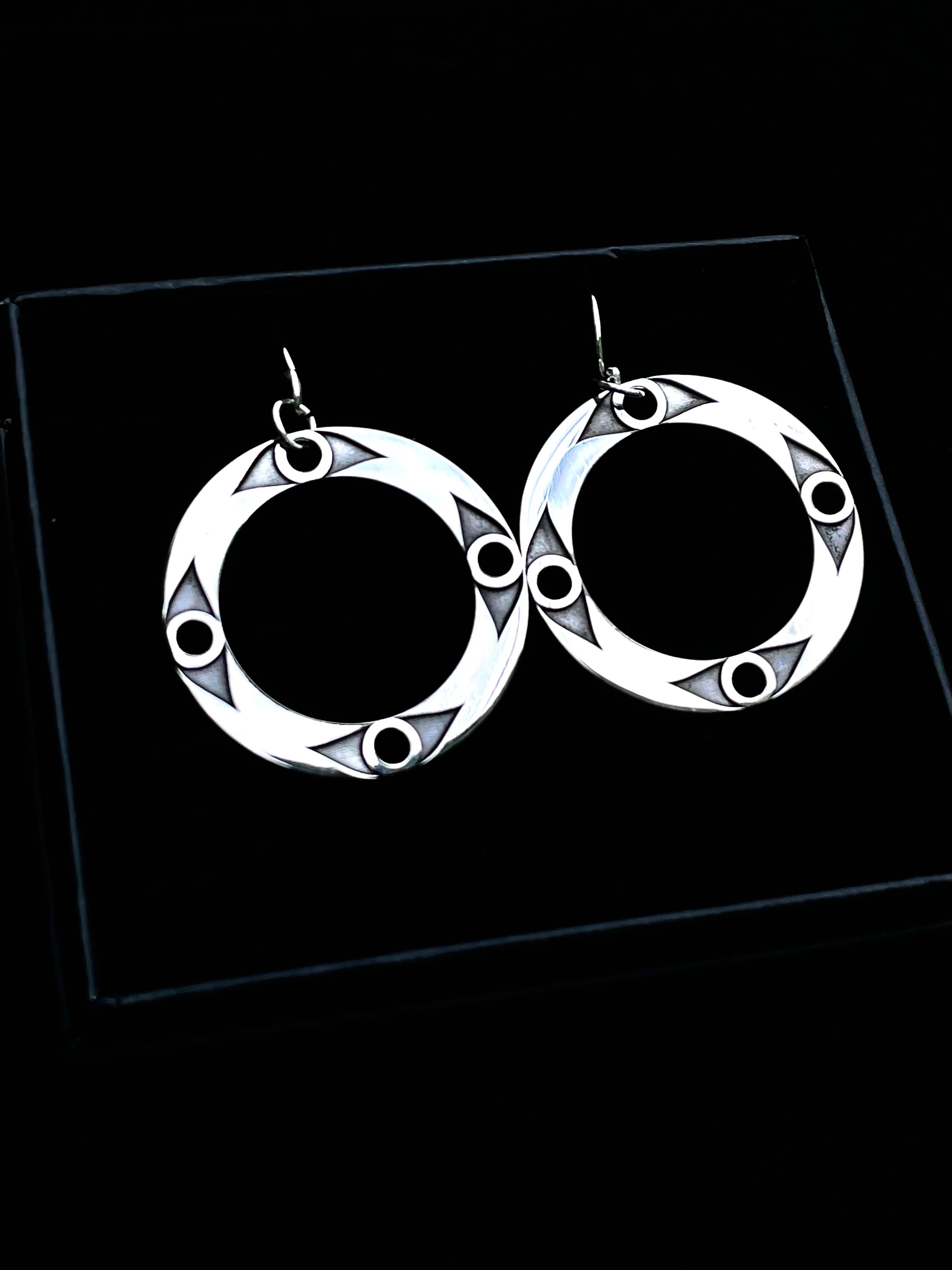 Four Directions Hoops – Coast Salish Art